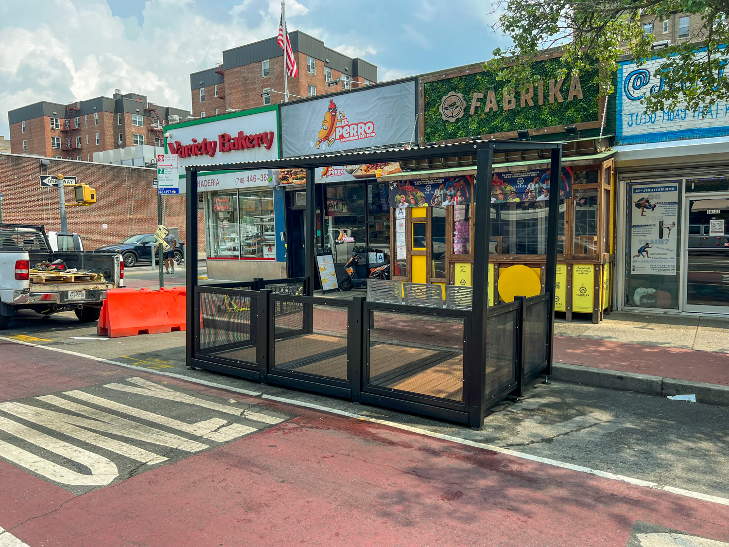 Modular Parklets, Sidewalk Extension, Modular Fencing, Modular Bus Shelters