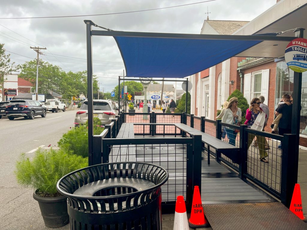 Modular Parklets, Sidewalk Extension, Modular Fencing, Modular Bus Shelters